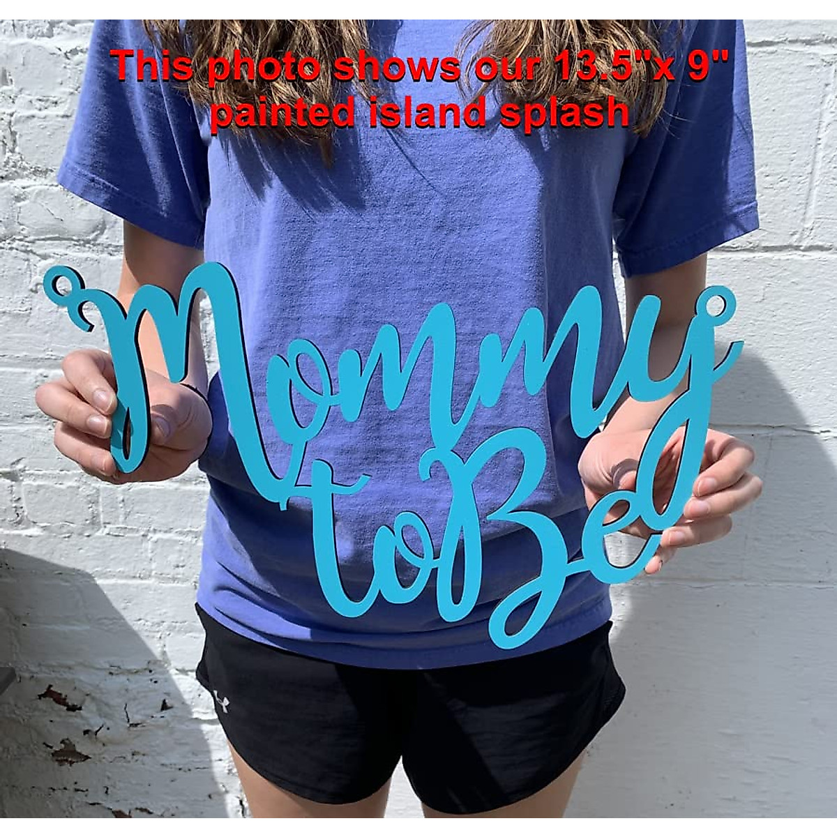 Mommy To Be Laser Cut Wording-Wooden Mommy To Be Sign