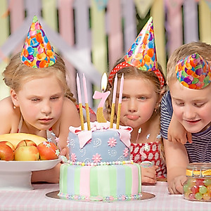 iNINGER Pink Gold Birthday Candles,Pink Glitter Number 14 Candles with Long Candles,Birthday 14th Candles,Girls 14th Birthday Cake Candles Decorations,Birthday Anniversary Wedding Party