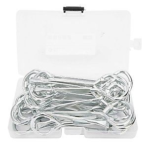 24Pcs M10 Steel Beer Paint Can Lid Opener Multi-Purpose Beer Jar Tin Manual Opening Tool Bottle Openers