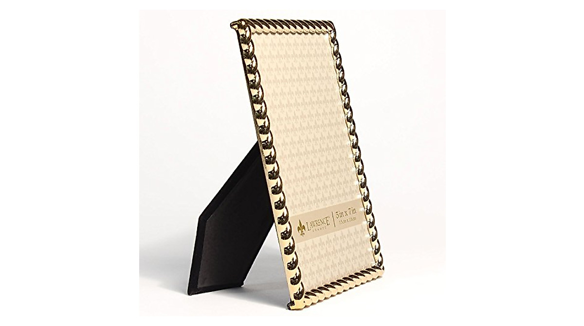 Gold Rope Design 5x7 Picture Frame by Lawrence Frames