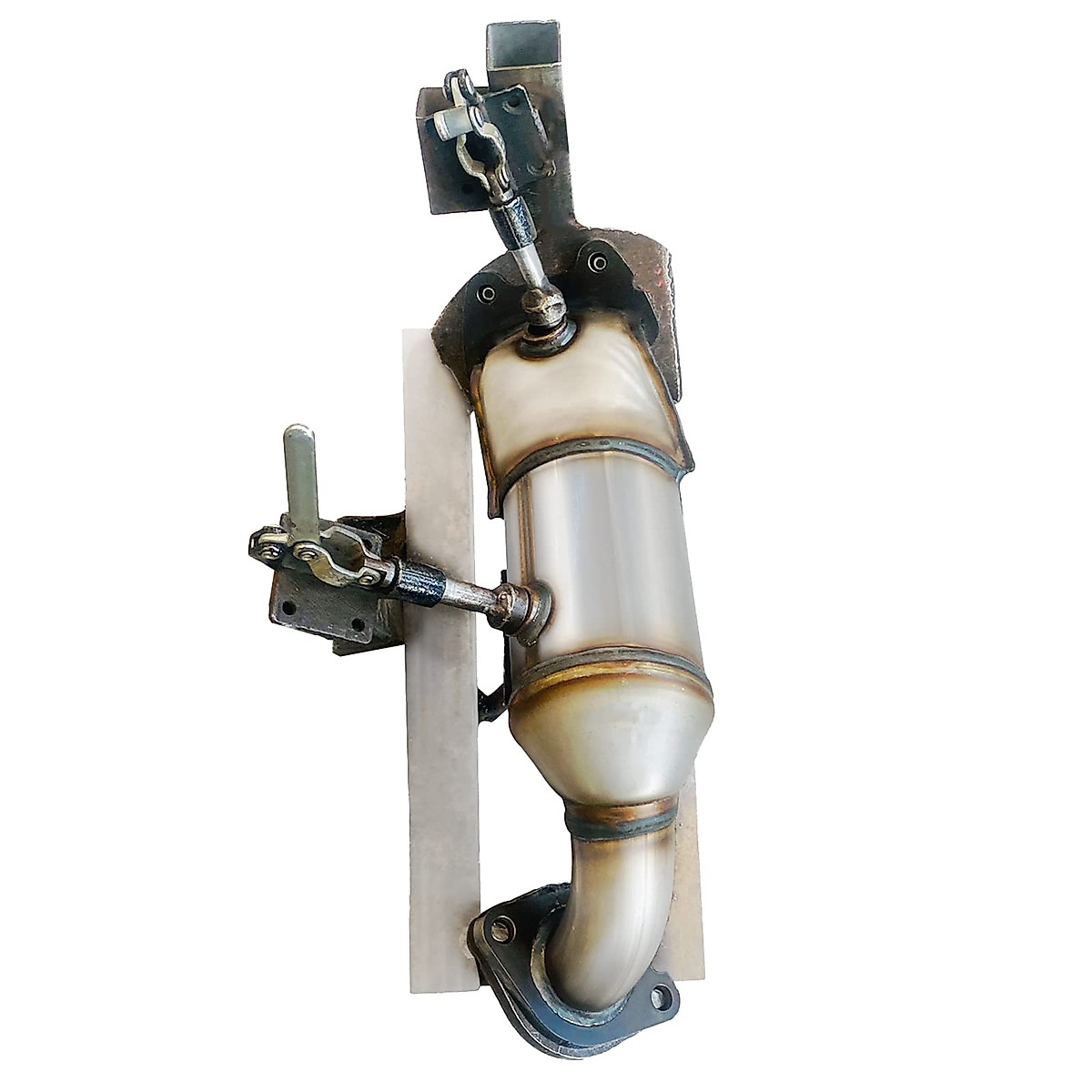 PULCHERFLOW Right Catalytic Converter Compatible With 2011-2016 Dodge Grand Caravan 3.6L, 2011-2015 Chrysler Town & Country Passenger Side High Performance (EPA Compliant)