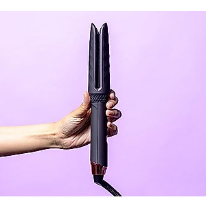 SUTRA Professional Styling Wand | 2-in-1 Hair Straightener/Flat Iron, and Curling Iron, Curl, Wave, or Straighten Hair, 4 Heat Settings, 1-inch, Black,1 Count (Pack of 1)