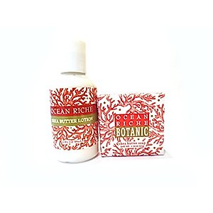 Greenwich Bay Trading Co. Ocean Riche Shea Butter Soap and Lotion Gift Set