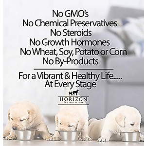 HORIZON PET NUTRITION Complete Whole Grain, Non GMO, Meat Dense All Life Stage Dry Dog Food, 8 8 lb Bag, (CA4)