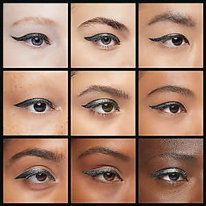 Palladio Wooden Eyeliner Pencil, Thin Pencil Shape, Easy Application, Firm yet Smooth Formula, Perfectly Outlined Eyes, Contour and Line, Long Lasting, Rich Pigment, Sea Foam Green