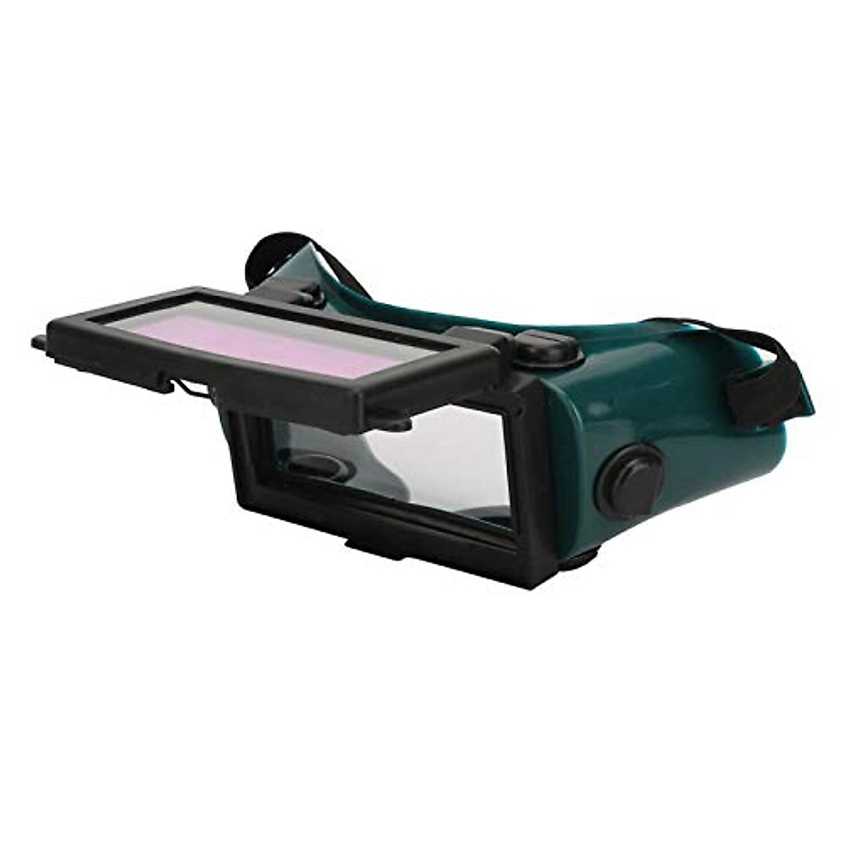 Hilitand Automatic Dimming Welder Eye Glasses Solar DIN16 Auto Darkening Eye Mask Welding Goggles Eye Protective Glasses(Dark Green)