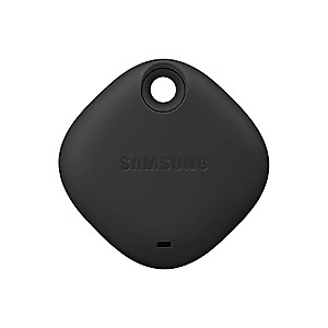 Samsung Galaxy SmartTag+ Plus, 1 Pack, Bluetooth Smart Home Accessory, Attachment to Locate Lost Items, Pair with Phones Android 11 or Higher (Black)