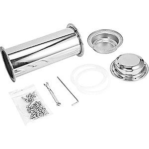 GUIIYLGG Time Capsule Anti-Corrosion Waterproof 304 Stainless Steel Capsule Container Durable for Granddaughter Future Graduation Gifts (13.4 Inch)