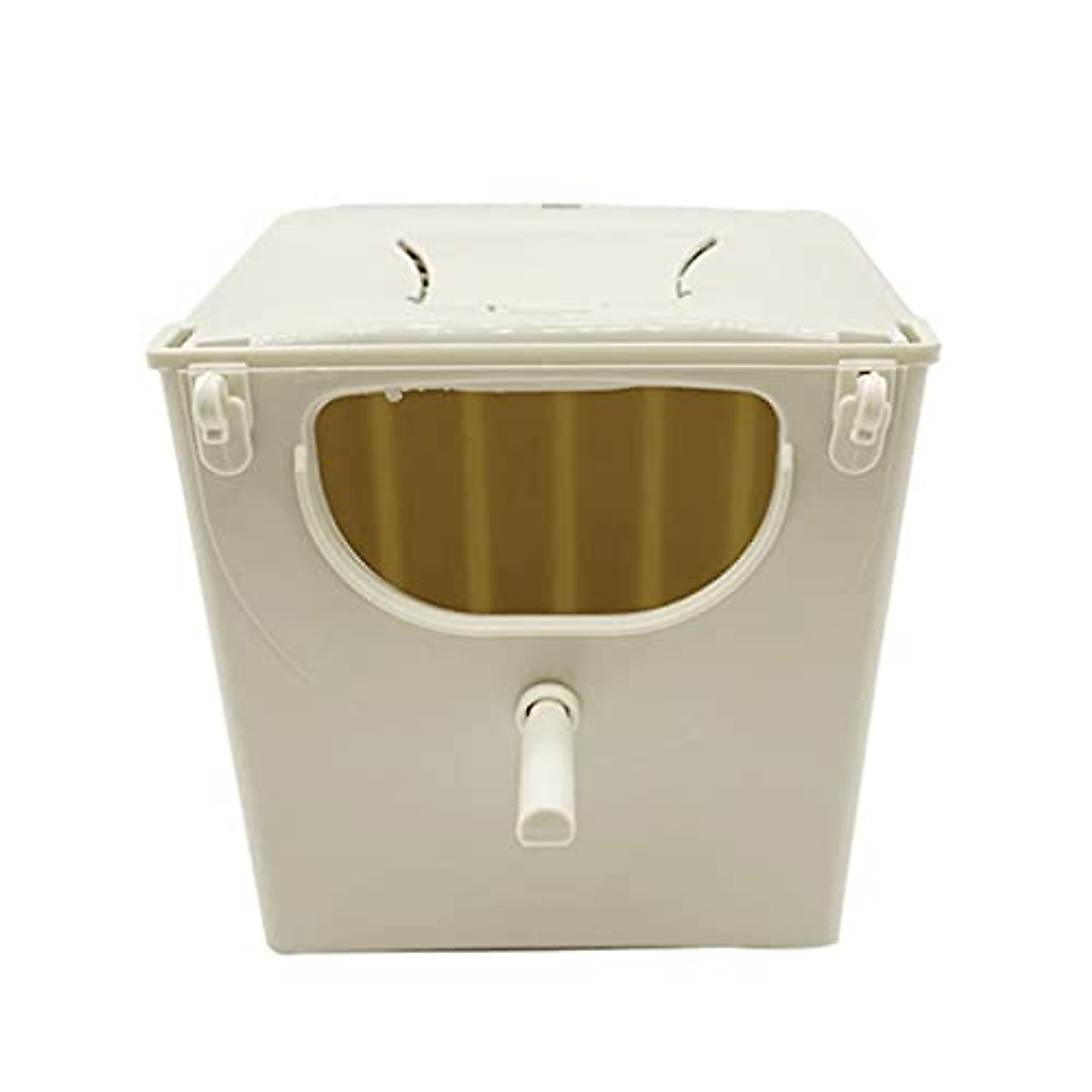 Thereisno Parrot Breeding BoxHanging Bird Nest Bird Cage Plastic House Mating Boxfor Lovebird Parakeet Cockatiel Budgie Conure Hanging Birds Nest