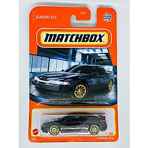 Matchbox 2022 - Subaru SVX - Black Pearl - 88/100 - Mint/NrMint Ships Bubble Wrapped in a Box