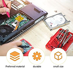 SOLUSTRE Laptop Accessories Pc Accessories 1 Set Flat Computer Repair Fittings Flat Screws Screws for Computer Repairing Screw Countersunk Screw Laptop Accessories Pc Accessories