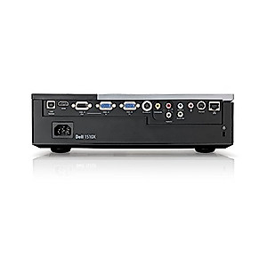 Dell 1510X Projector (Dual VGA, HDMI, RJ45 XGA 3500 ANSI Lumens) (5VY3T)