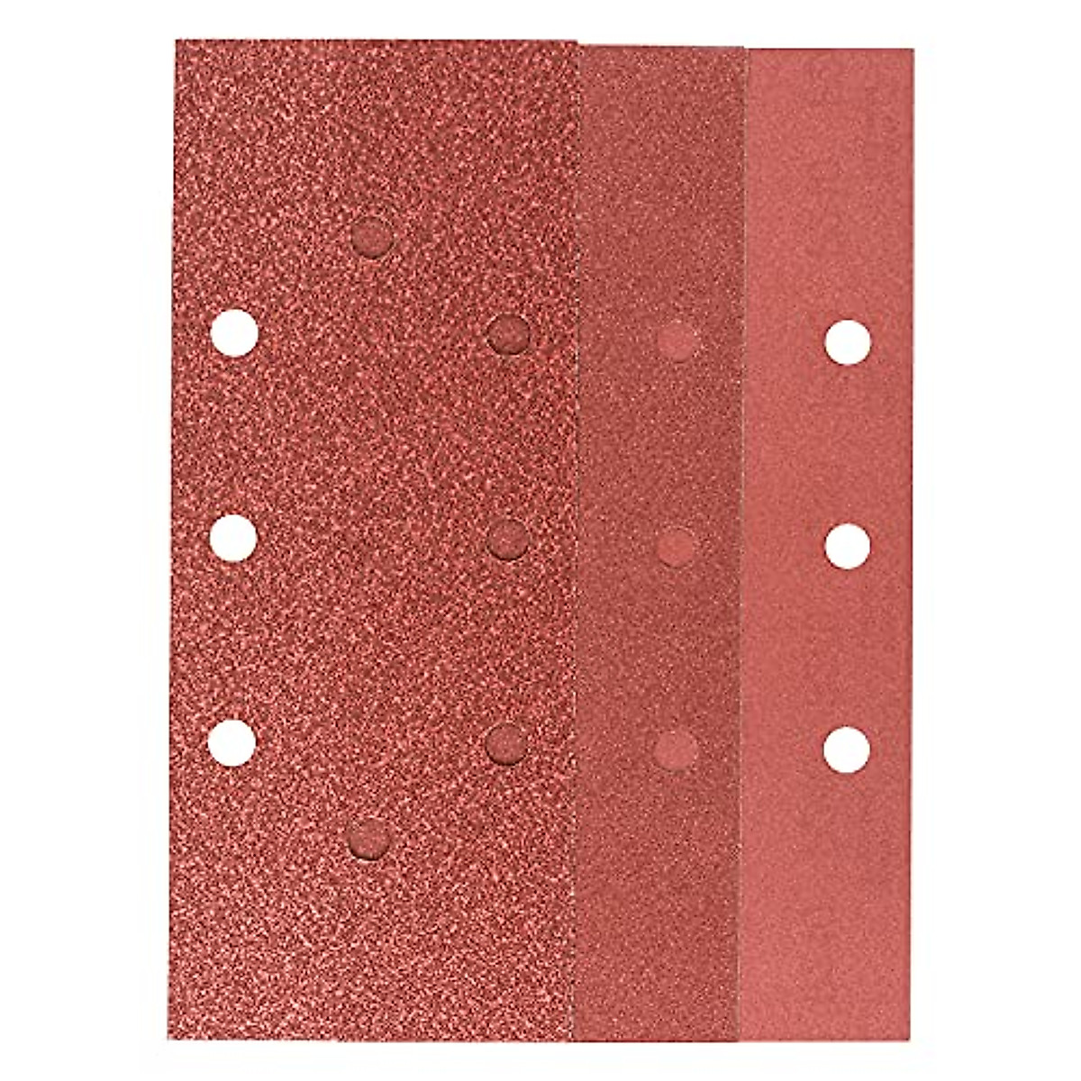 Bosch 25 Sanding Sheet Set for Orbital Sanders, B&D hole, 60-240 Grit, 93x230mm