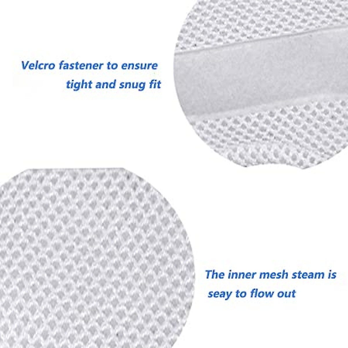 10 Pack Replacement Washable Cleaning Steam Mop Pads Compatible with Shark S3101, S3102, S3250, S3251, SK115, SK140, SK141, SK410 Series Steam & Scrub All-in-One Hard Floor Steam Mop