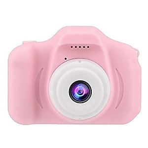 Lightweight Kids Digital Camera 2.0 LCD Mini Camera Hd 1080p Children's Sports Camera,Support 32 GB SD Card for Children Birthday, Christmas, (Pink)