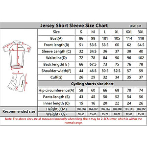 MOXILYN Cycling Jersey for Men Short Sleeve Bike Shirts Bicycle Team Clothes S-5XL