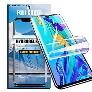 LOOKSEVEN 3 Pack Hydrogel Film For Samsung Galaxy S23 Plus Transparent Soft TPU Screen Protector Compatible with Samsung Galaxy S23 Plus, High Sensitivity Protective Film (Not Tempered Film)