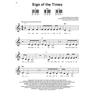 Harry Styles - Super Easy Songbook for Piano