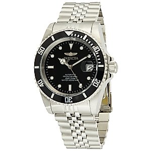 Invicta Men's Pro Diver Automatic Watch with Stainless Steel Band (Model: Silver)