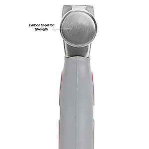 GreatNeck 79001 Mini Claw Hammer 8 Oz, Mini Hammer for At-Home Repairs, Tack Hammer, Small Hammer for Picture Hanging, Crafts, and More