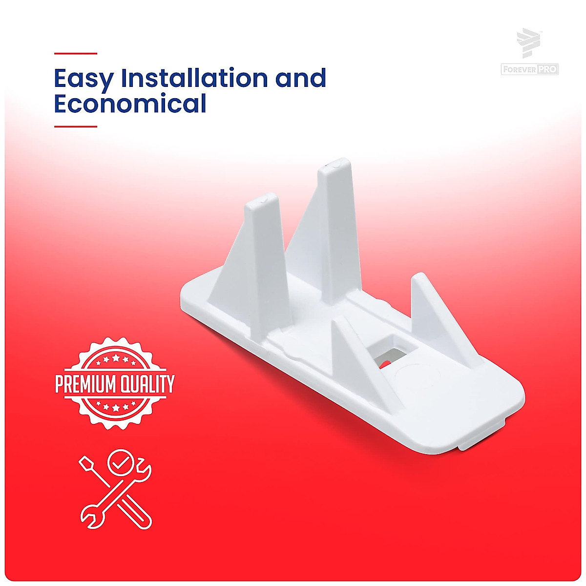 ForeverPRO WP67001716 Ladder Hook for Whirlpool Refrigerator 67001716 67001716 1022681 12531802