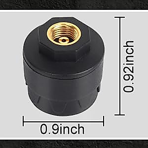 Taimster TPMS for RV/Buses/Caravan/Motorhome/Trailer/Travel/Trucks, Wireless Solar Tire Pressure Monitoring System with DIY Easy Installation Cap Sensors Pressure Range 0~188 PSI (0~13 BAR)10 sensors