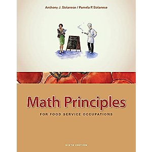 Math Principles for Food Service Occupations