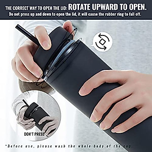 MEWAY 20oz Skinny Tumblers 12 Pack Double Wall Acrylic Tumbler with Lid and Straw,Matte Pastel Colored Reusable Plastic Cups With Straw for Parties, Birthdays,Customization DIY Gifts(Black,Set of 12)