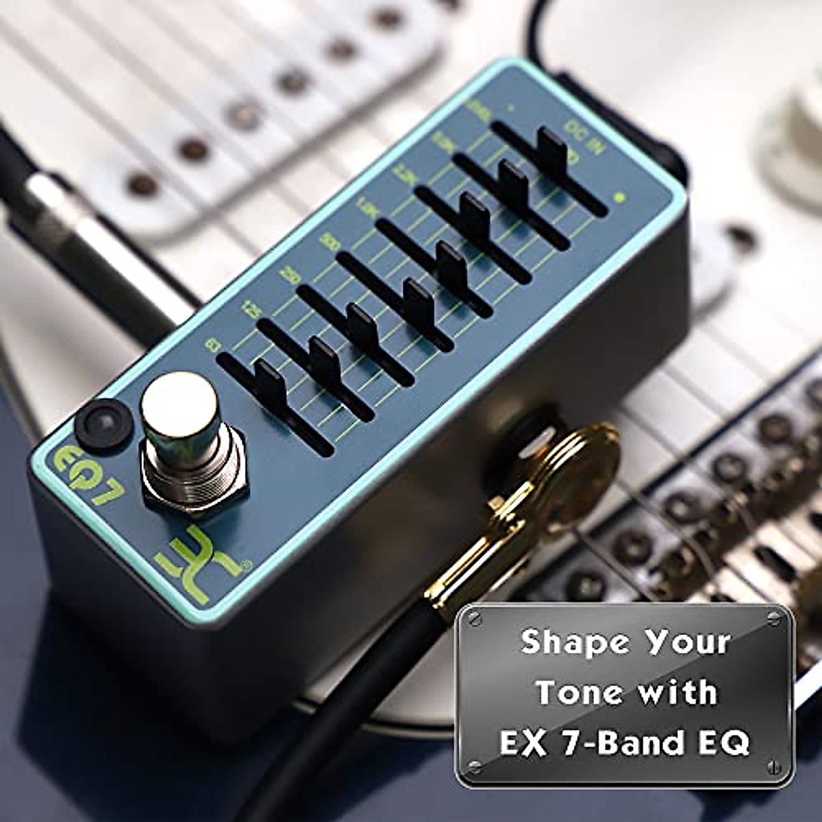 EX 7 Band EQ Equalizer Mini Guitar Pedal