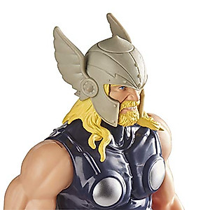 Avengers Marvel Titan Hero Series Blast Gear Thor Action Figure, 12" Toy, Inspired by The Marvel Universe, for Kids Ages 4 & Up