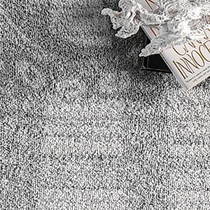 nuLOOM Thomas Paul Power loomed Octopus Area Rug, 5' x 8', Silver