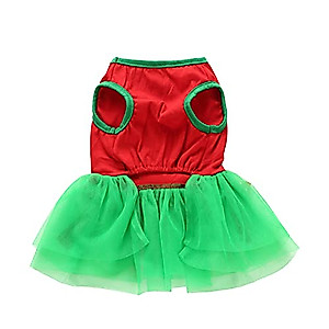 Dog Clothes for Medium Dogs Girl Christmas Skirt Dog Pet Fashion Skirt Pet Clothes Dog Costume Girl Large Winter Coat Doggie Jacket Puppy Outfit