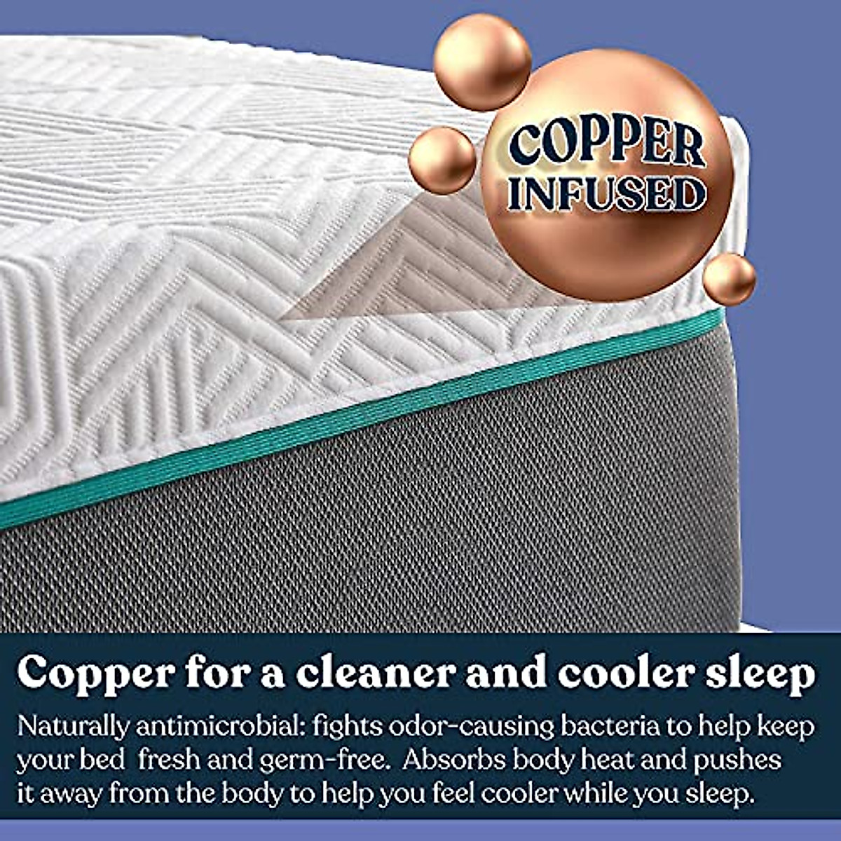 EARLY BIRD Performance 12 Inch Hybrid Mattress, Full, Cooling Copper Infusion