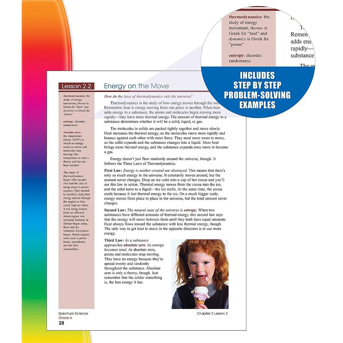 Spectrum 6th Grade Science Workbook, Ages 11 to 12, Grade 6 Science Workbooks, Natural, Earth, and Life Science, Science Book With Research Activities - 176 Pages