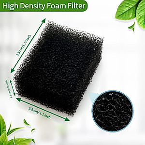 12 Pack Replacement Pre-Filter Sponges for 68oz/2L Ultra Quiet Cat Water Fountain