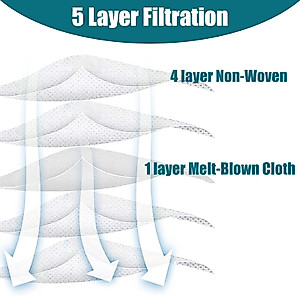 LEWELLRY 6 Pcs VCA-ADB95 Dust Bag Compatible W/Samsung Bespokes Jet Vacuum Bags, Samsung Bespoke Jet Vacuum Dust Bag, Samsung Bespoke Jet Clean Station Dust Bag, Bespoke Jet Cordless Stick Vacuum Bag