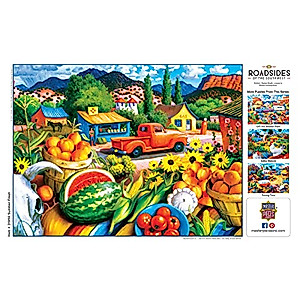 MasterPieces 550 Piece Jigsaw Puzzle for Adults, Family, Or Youth - Summer Fresh - 18"x24"