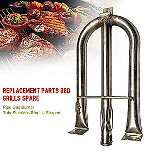 Yantan Gas Tube Durable Steel BBQ Grills U Shaped