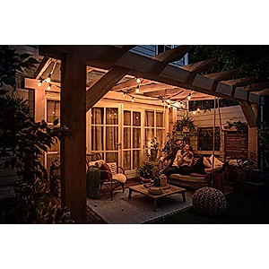 Philips LED Classic Glass Dimmable G16.5 Light Bulb: 350-Lumen, 2700-Kelvin, 3.8 Watt, E12 Base, Warm Glow, 8-Pack