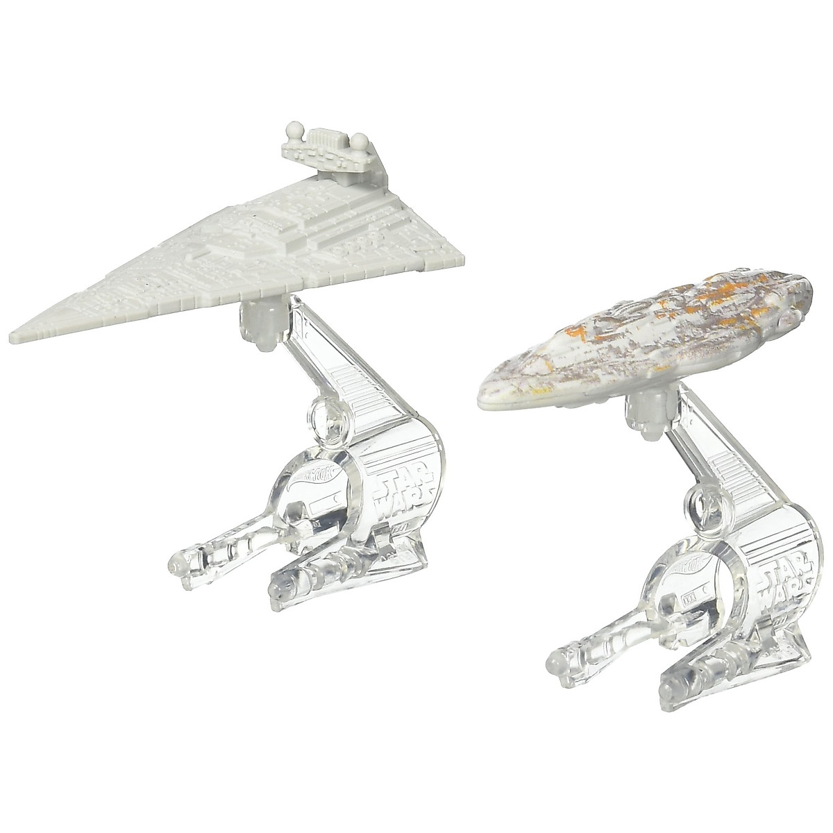 Hot Wheels Star Wars Starship Star Destroyer vs. Mon Calamari Cruiser Vehicle 2-Pack
