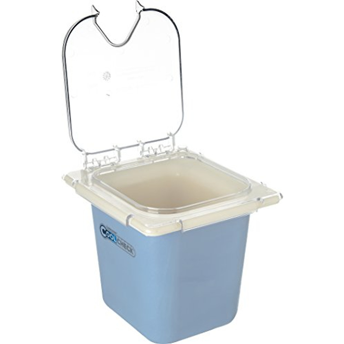 Carlisle FoodService Products CM10319Z07 Cold master EZ Access Lid with Notch, Sixth Size, Clear (Pack of 2)