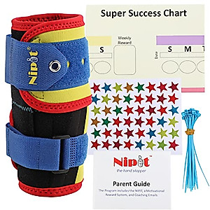 Nipit (Age 2-7 Thumb Sucking STOP for Kids and Stop Finger Sucking, Best Thumb Guard for Kids including Toddlers for Thumb Sucking Prevention