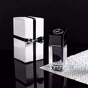 Mercedes-Benz Select - Elegant Fragrance With Fresh, Sensual Floral Notes - Mesmerize The Senses With Original Luxury Men’s Eau De Toilette Spray - Endless Day Through Night Scent Payoff - 3.4 OZ