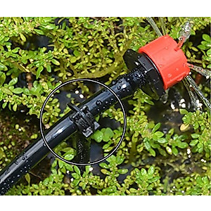 Balter-D 200 Pack Irrigation Drip Support Stakes 1/4 Inch Tubing Hose Holder