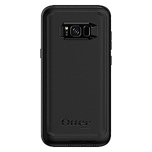 OtterBox Defender Series for Samsung Galaxy S8+ Plus (Screen Protector NOT Included) - Bulk Packaging - Black - (Case Only - Holster Not Included)