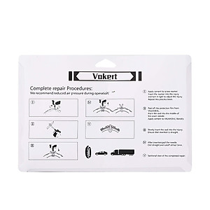 Vakert Tire Repair Kit Tool T-Handle String Rubber Plugs for Cars Trucks Motorcycles