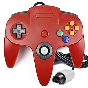 iNNEXT 2 Pack N64 Controller, Classic Wired N64 64-bit Gamepad Joystick for Ultra 64 Video Game Console