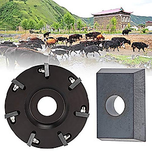 Hoof Cutter Disc Metal Accessory Livestock Sheep Cattle Horses Hoof Trimming Disc Plate Tool (Metal)
