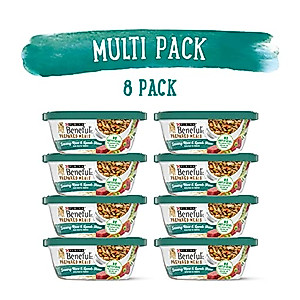 Purina Beneful High Protein Wet Dog Food With Gravy, Prepared Meals Savory Rice & Lamb Stew - (8) 10 oz. Tubs