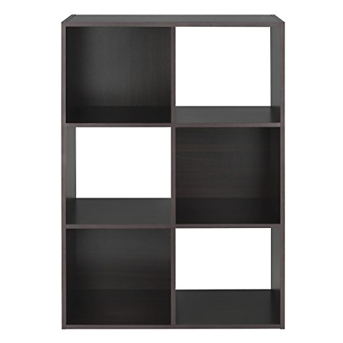 Whitmor 6 Cube Organizer, Espresso